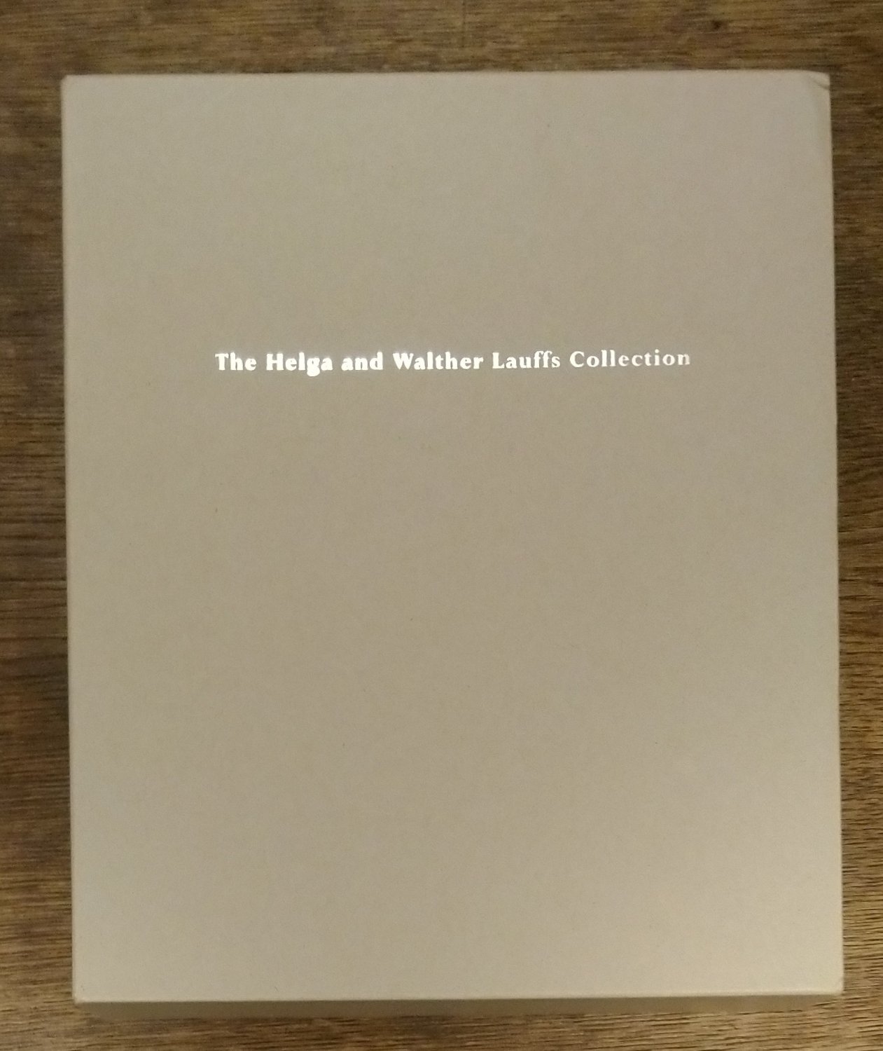 ISBN 9783865218506 "The Collection of Helga and Walther Lauffs ...