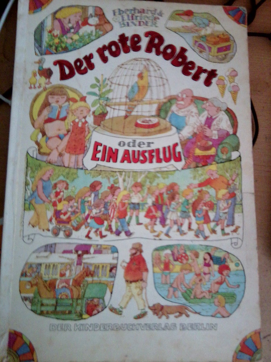 ISBN 9783358030707 "Der rote Robert – oder Ein Ausflug. Vierfarbiges ...