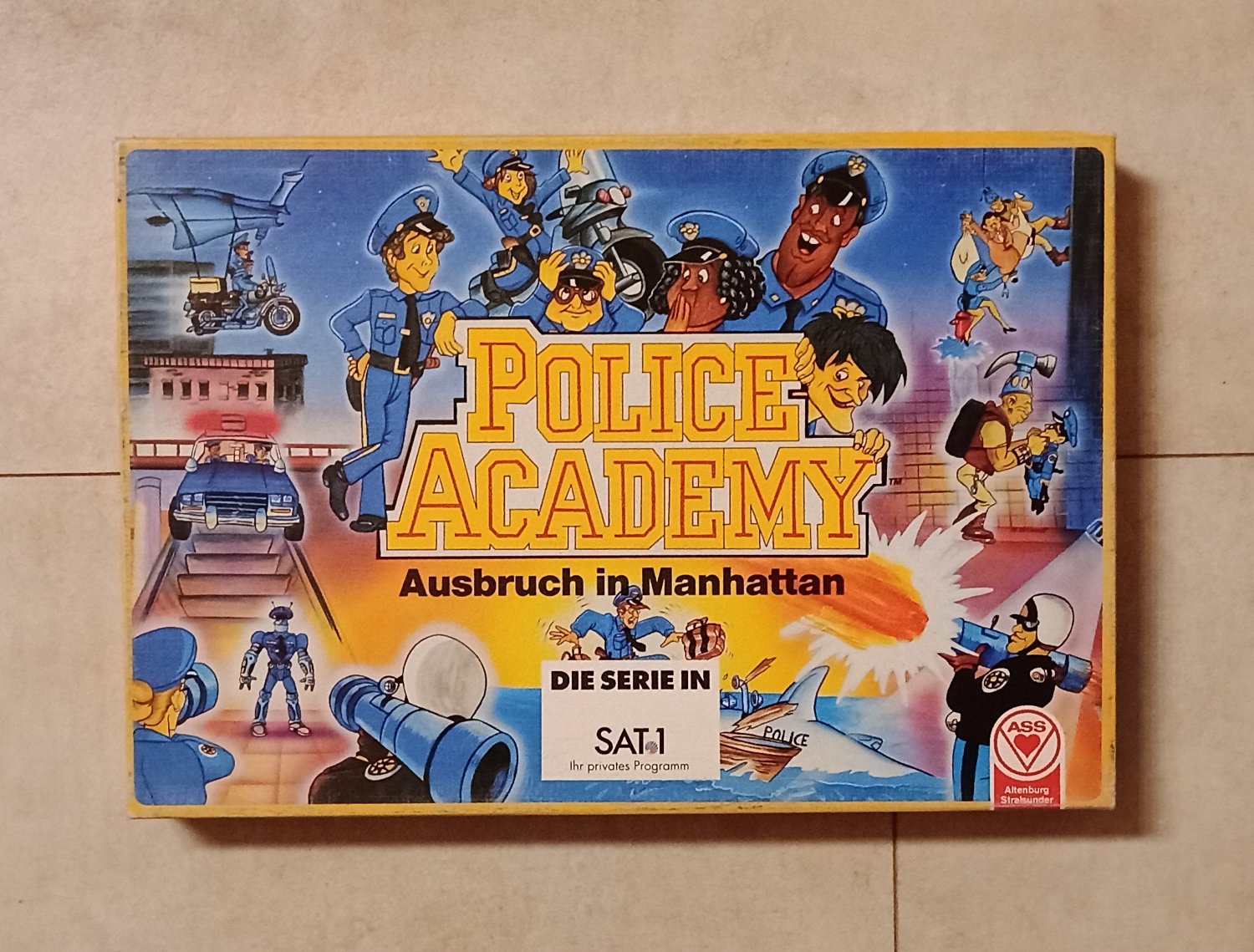 „POLICE ACADEMY“ – Spiel gebraucht kaufen – A02AskzW41ZZc