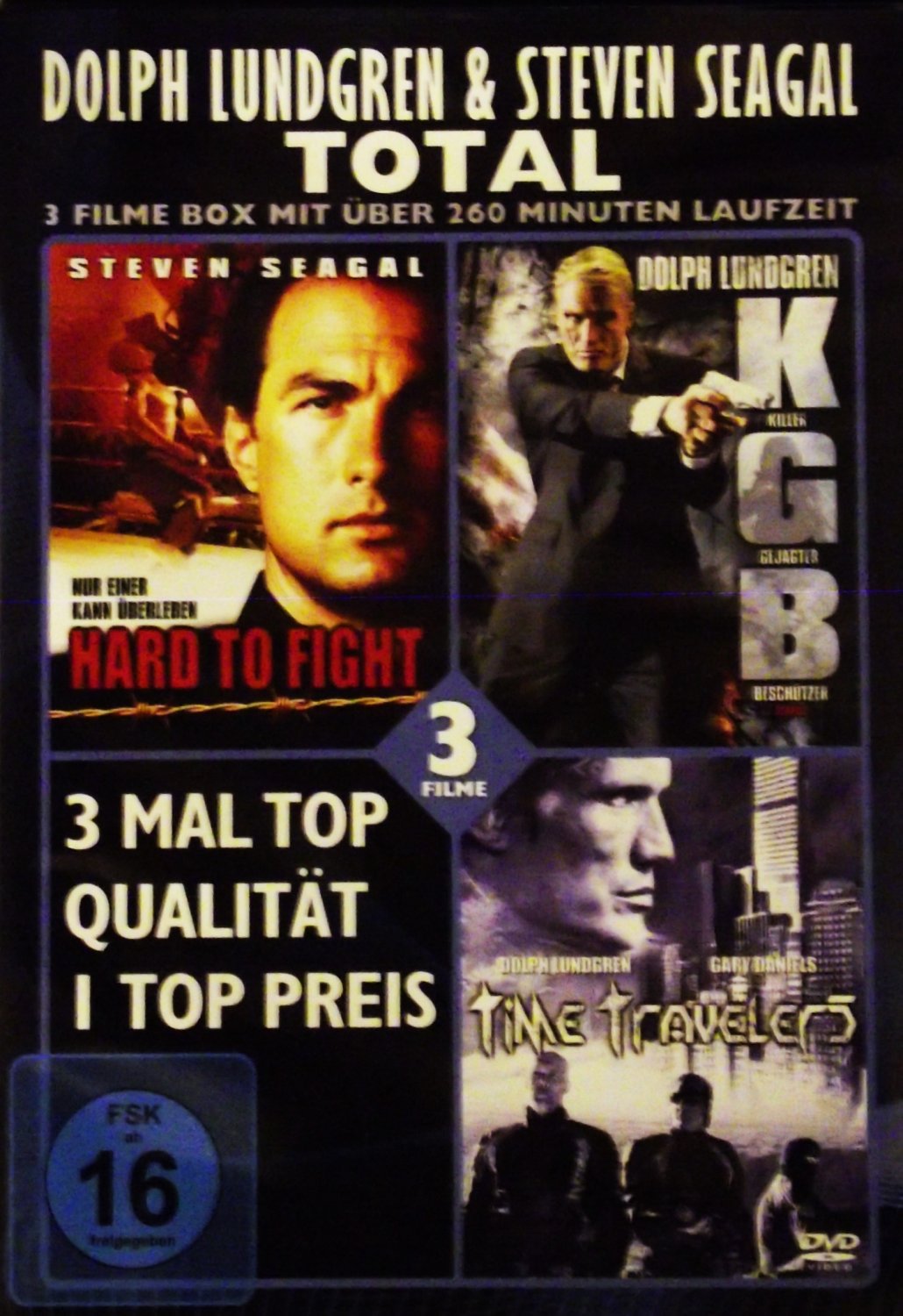 „TOTAL ~ BOX * 3 Filme Set * Dolph Lundgren & Steven Seagal“ – Film ...