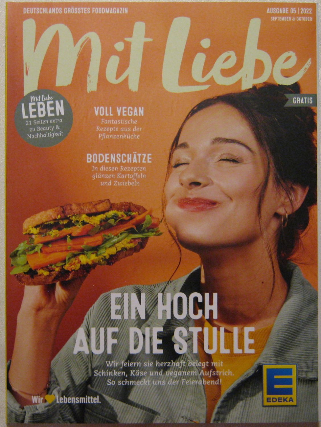 „Mit Liebe EDEKA Magazin 05 2022 Ein Hoch auf die Stulle …“ – Buch ...