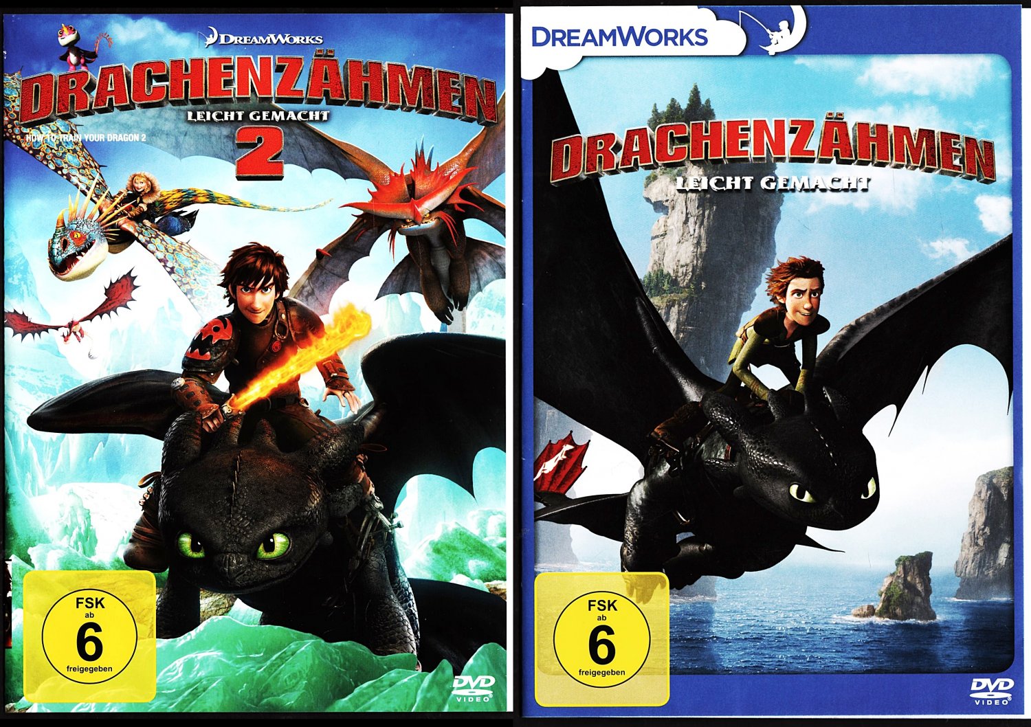 „Drachenzähmen leicht gemacht + Drachenzähmen leicht …“ – Film gebraucht kaufen – A02AnUEl11ZZ6