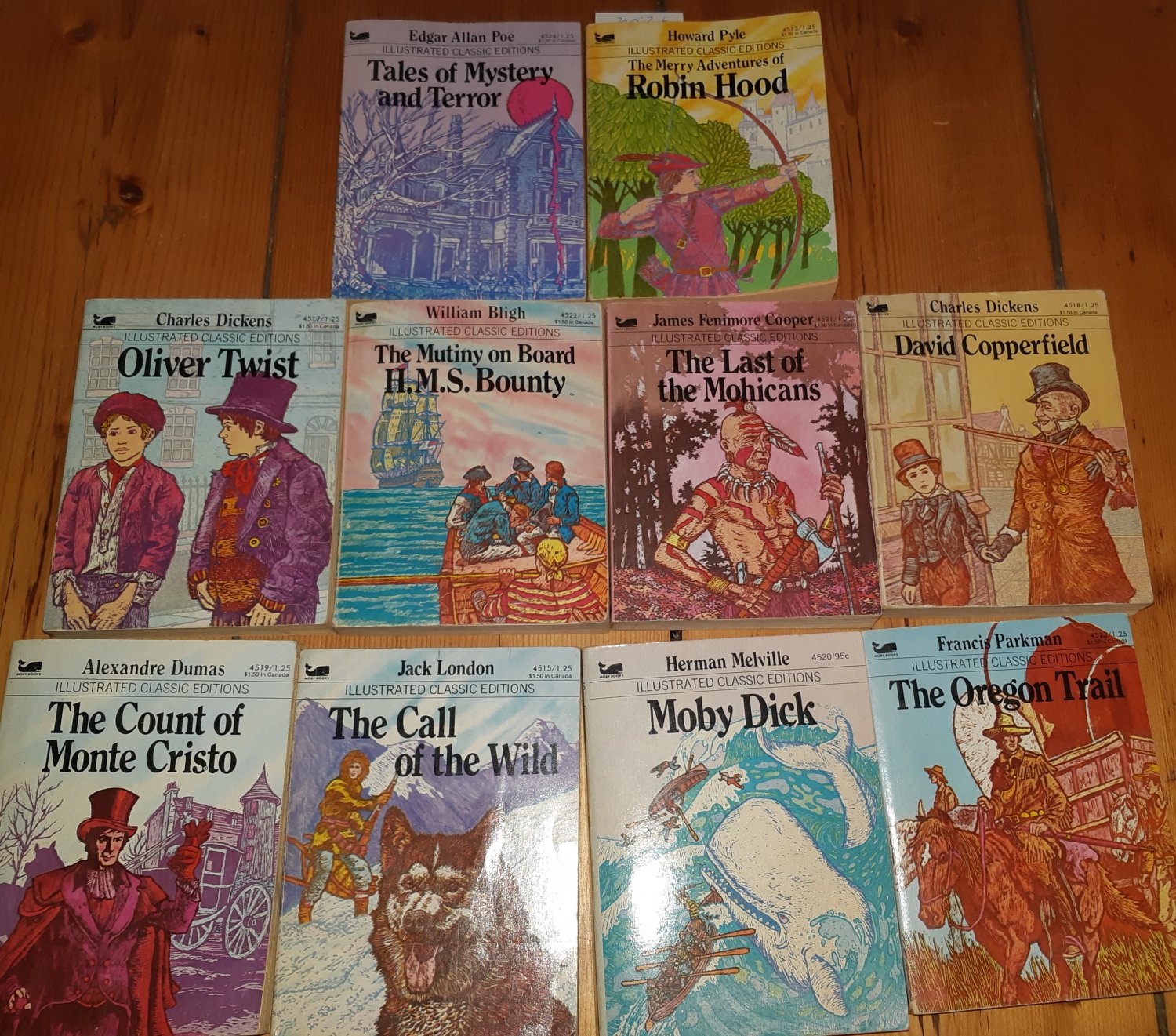 „10 Bände "Illustrated Classic Editions": William Bligh, …“ – Buch ...