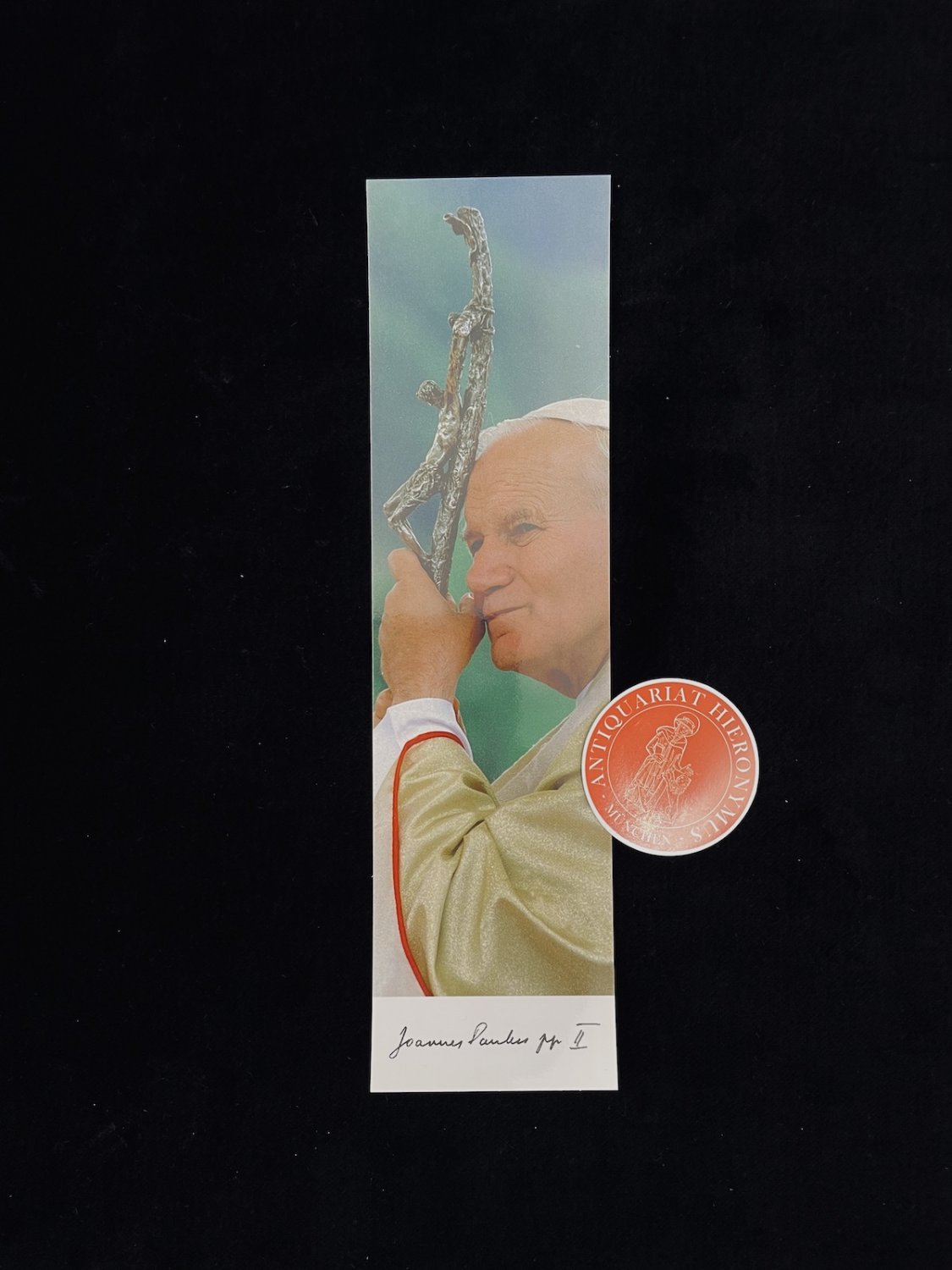 „Lesezeichen Papst Johannes Paul II.“ (Osservatore Romano ) – Buch ...