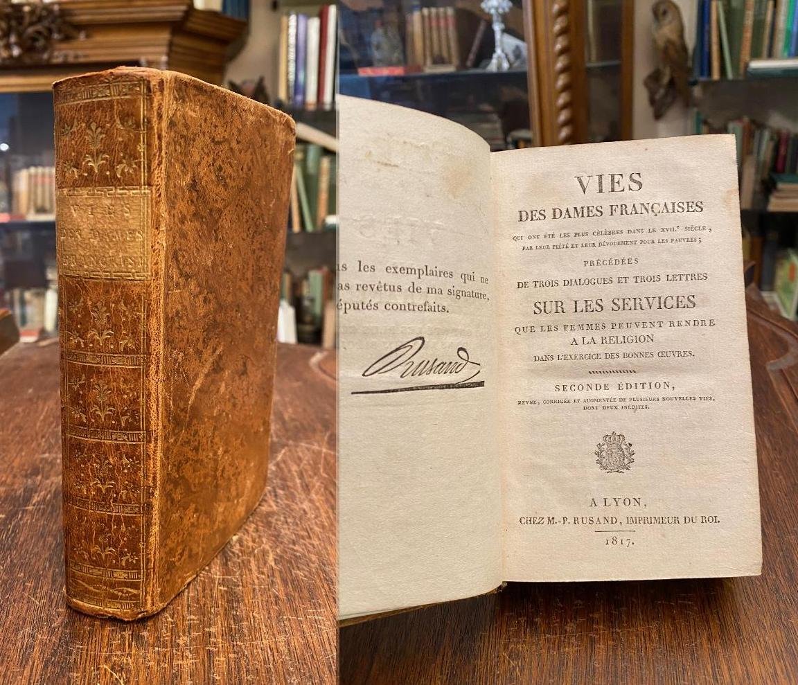 „Vies des dames Francaises qui ont ete les plus celebres …“ – Buch ...