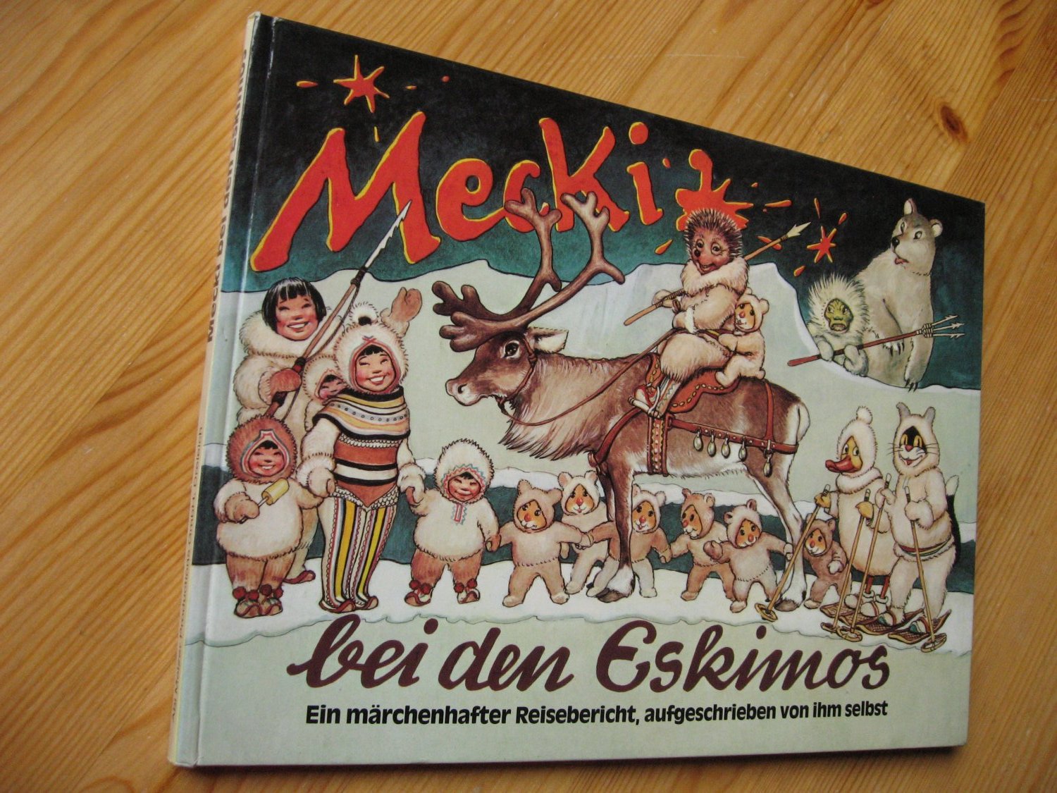 „Mecki bei den Eskimos“ – Buch gebraucht kaufen – A02BUl2D01ZZe