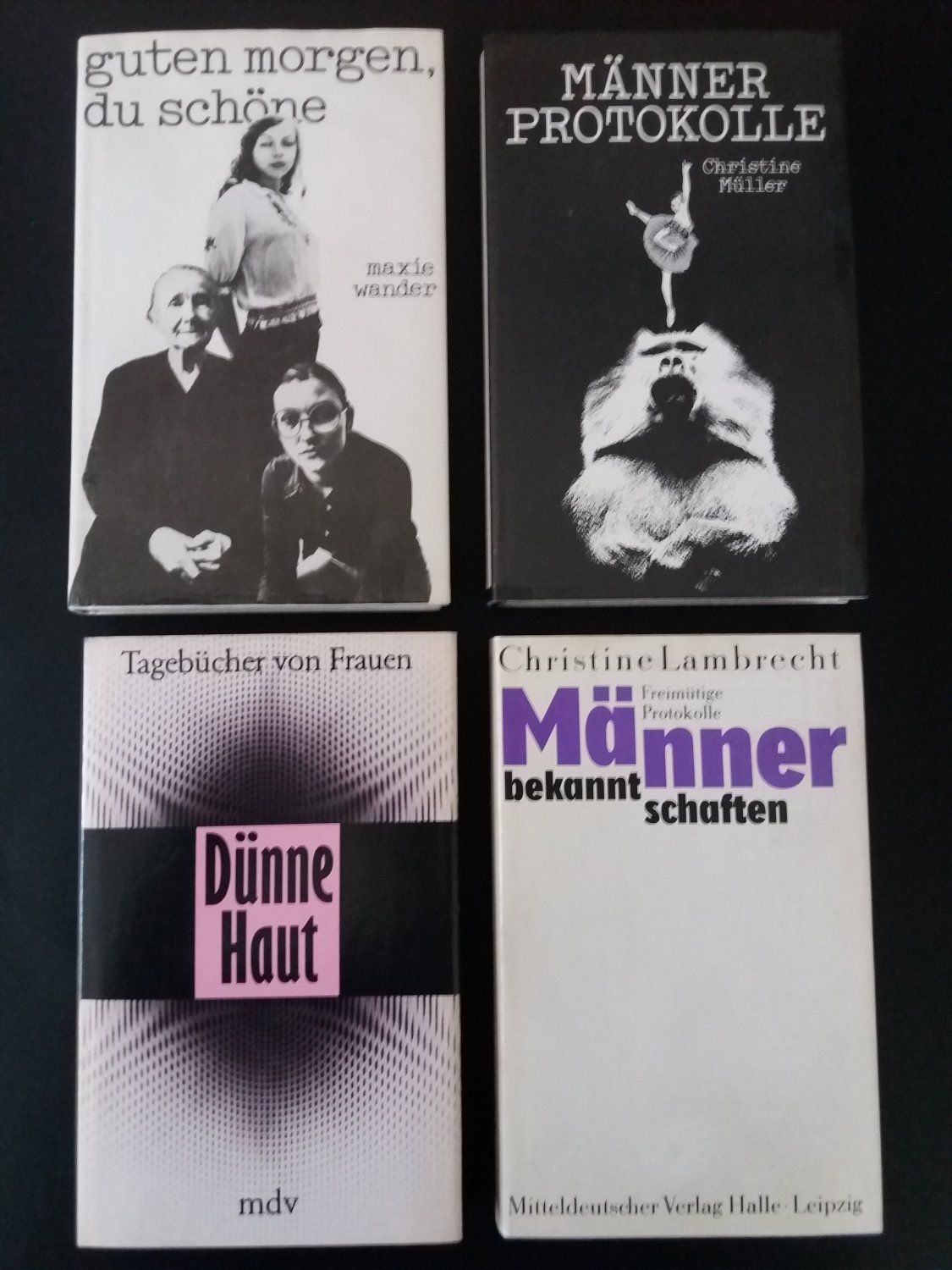 „Maxie Wander / Christine Lambrecht / Christine Müller / Erika ...