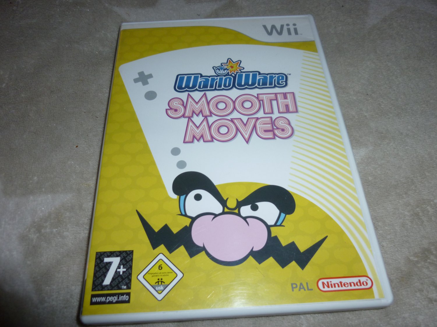 „Mario Ware, Smooth Moves, ganz kleiner Kratzer, mit …“ – Spiel ...
