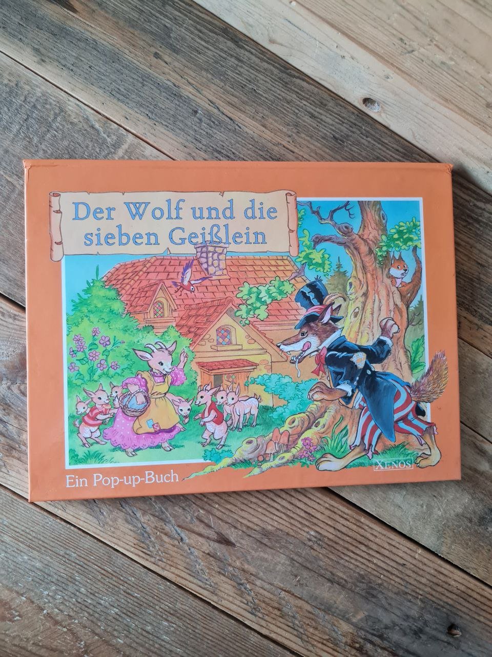 ISBN 3821219769 "Der Wolf und die sieben Geisslein – Ein Pop-Up-Buch" – gebraucht, antiquarisch ...