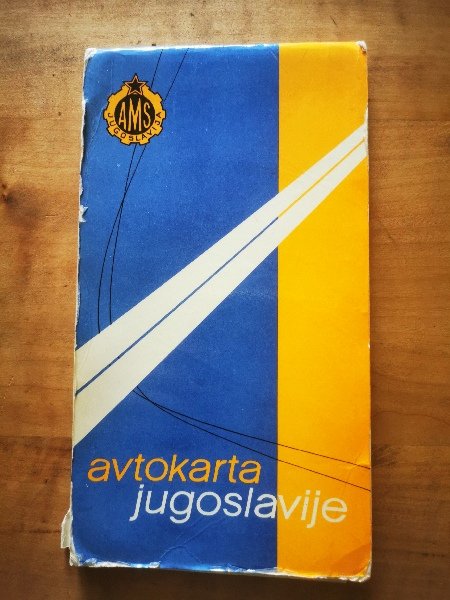 „farbige Karte Landkarte Jugoslawien M 1:850 000 AMS …“ – Buch gebraucht kaufen – A02Cm1T301ZZS