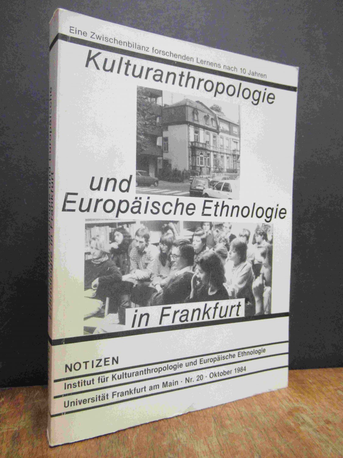 „Kulturanthropologie und europäische Ethnologie in Frankfurt Eine ...