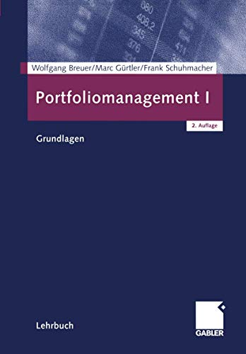 „Wolfgang Breuer, Portfoliomanagement Grundlagen“ – Bücher gebraucht ...