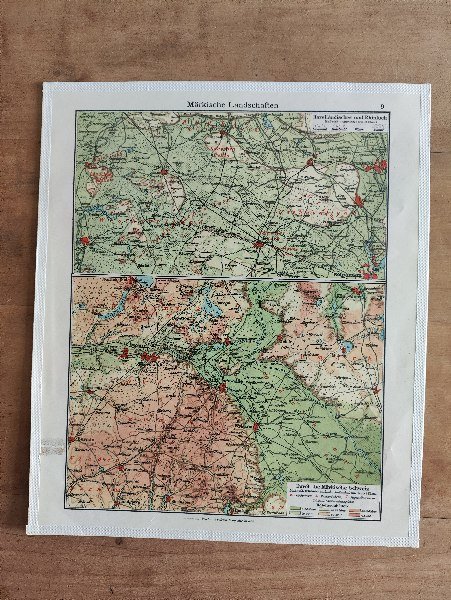 „farbige Karte Landkarte Märkische Landschaften mit 4 …“ – Buch antiquarisch kaufen – A02DGcwX01ZZ7