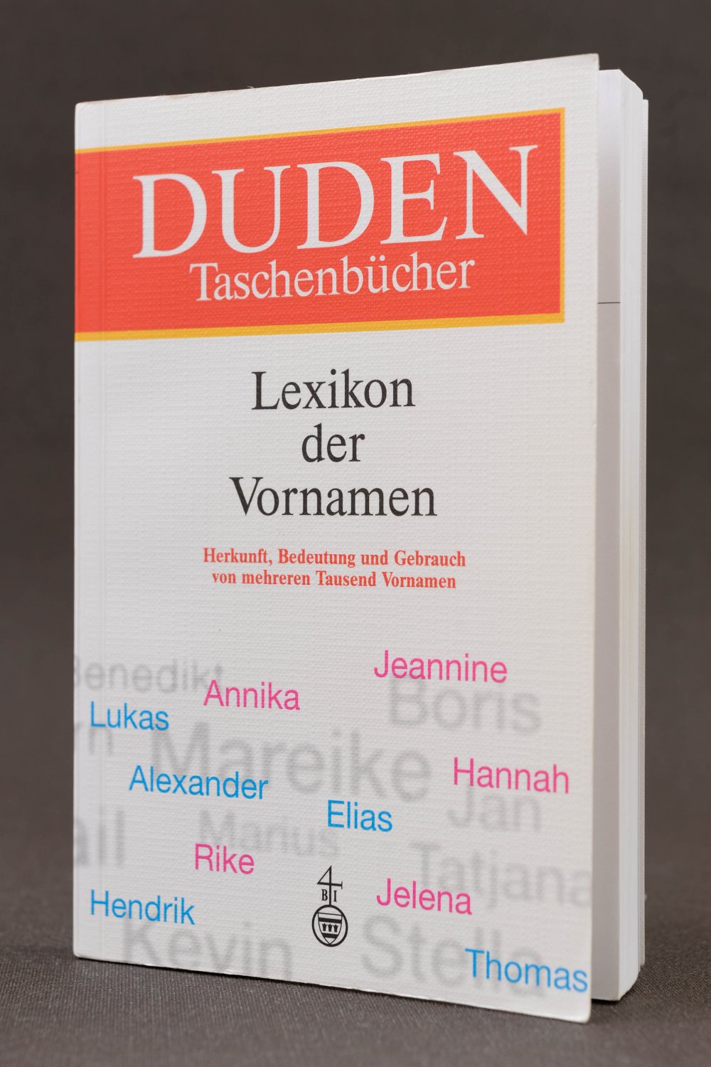 „Duden Lexikon der Vornamen Herkunft Bedeutung und Gebrauch von ...