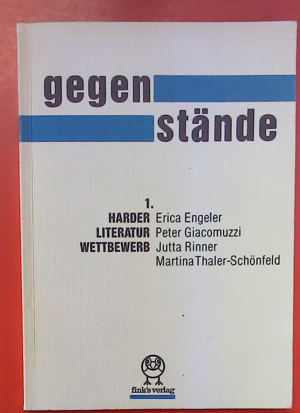 „Gegenstände Harder literaturbettbewerb“ – Bücher gebraucht ...