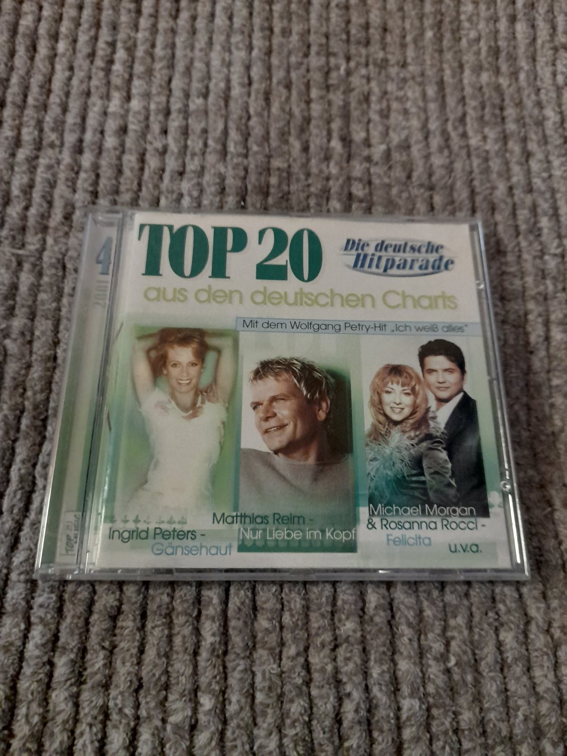 „Top 20 aus den deutschen Charts 4/2001“ – Tonträger gebraucht kaufen ...