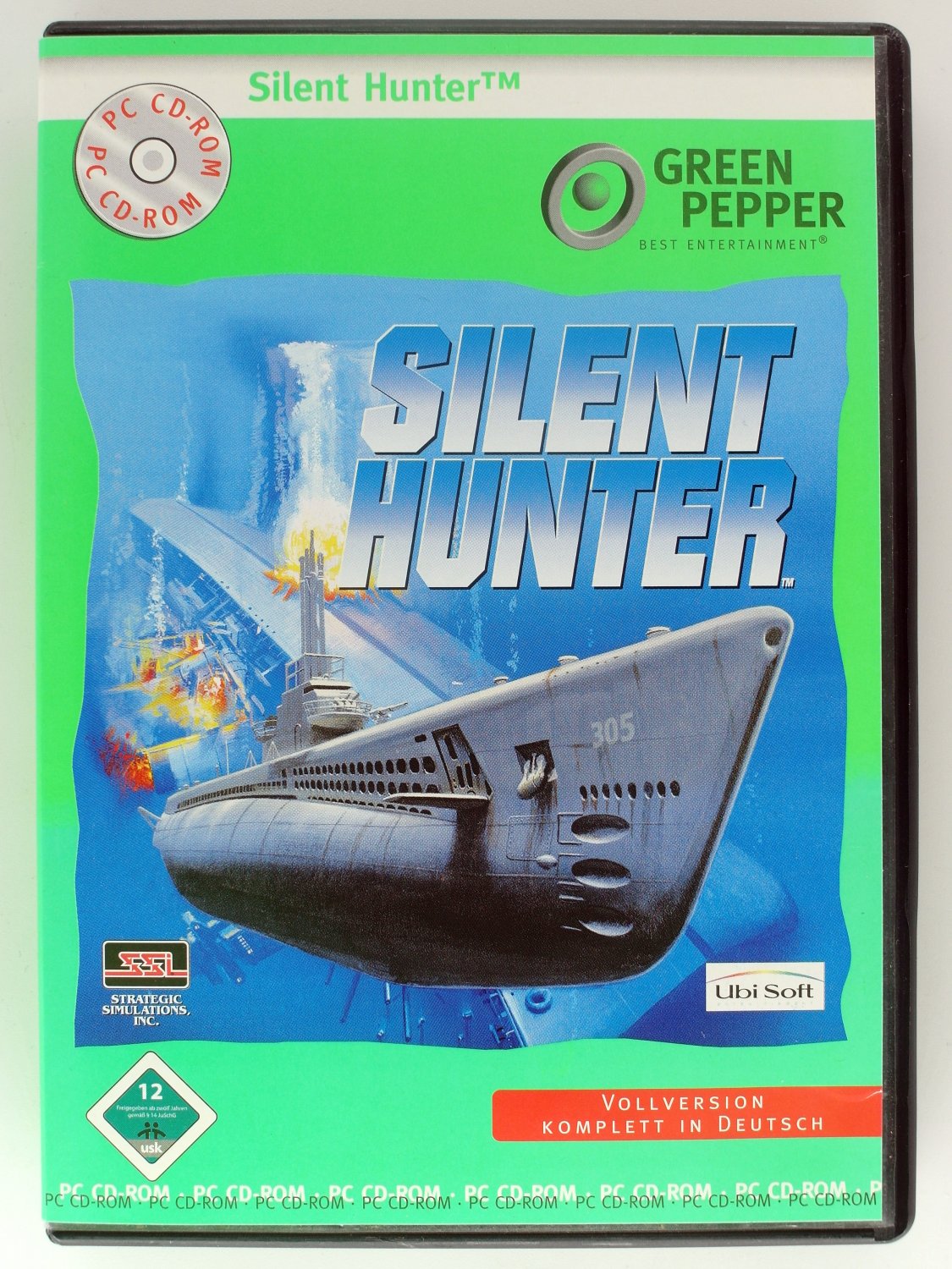 „Silent Hunter - U-Boot- Simulation - Feindfahrt, Kapitän, …“ – Spiel gebraucht kaufen ...