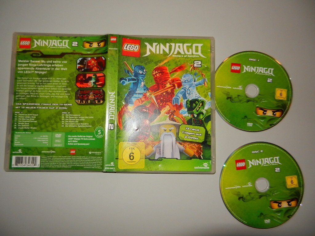 „Lego Ninjago - Masters of Spinjitzu 2 - 2 DVD“ – Film gebraucht kaufen – A02CV3FX11ZZ2
