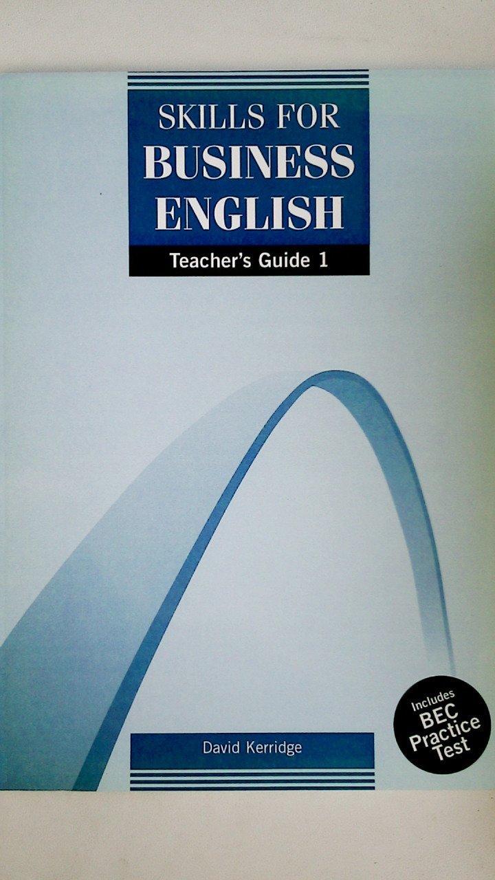 „SKILLS FOR BUSINESS ENGLISH TEACHER'S GUIDE“ – Bücher gebraucht ...