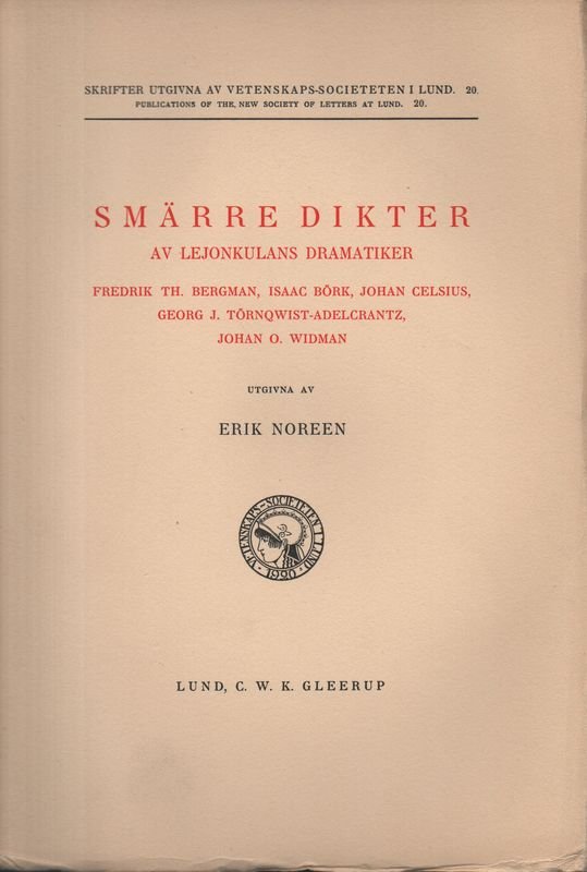 Bücher vom Verlag „Lund Gleerup 1937“ – Bücher gebraucht, antiquarisch ...