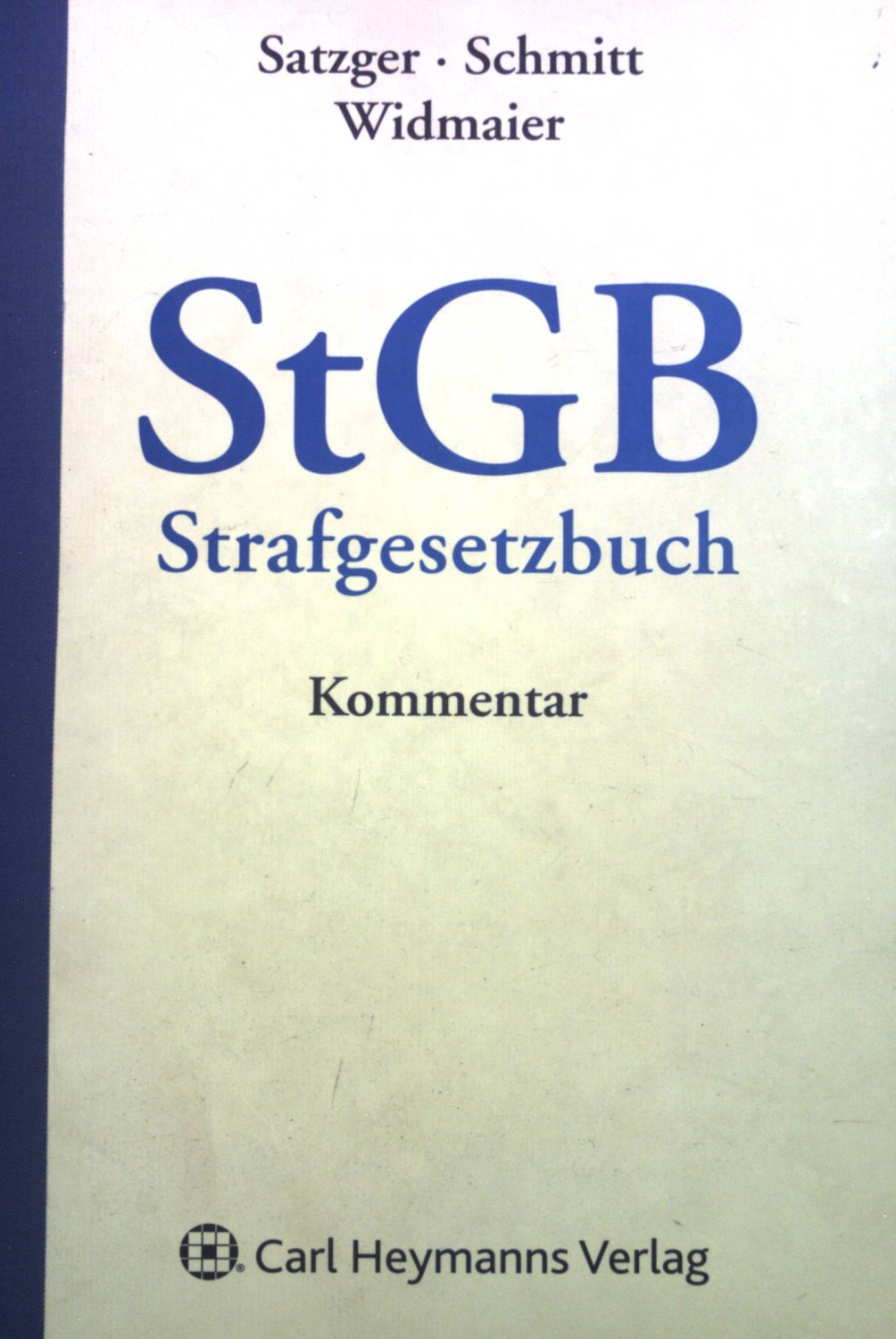 ISBN 9783452268525 "Kommentar zum Strafgesetzbuch" – neu & gebraucht kaufen