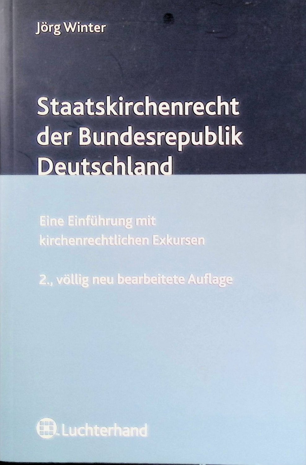 ISBN 9783472070962 "Staatskirchenrecht der Bundesrepublik Deutschland ...