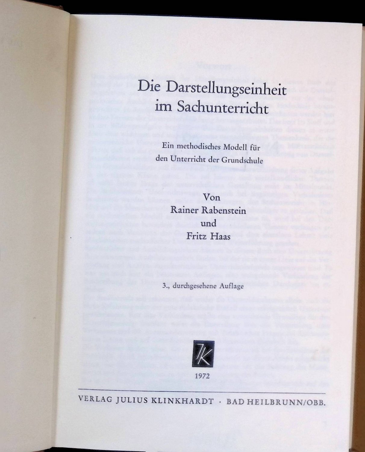 „Rabenstein, Rainer Und Fritz Haas“ – Bücher gebraucht, antiquarisch ...