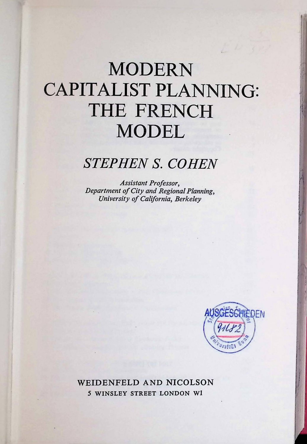 „Cohen, Stephen S“ – Bücher gebraucht, antiquarisch & neu kaufen