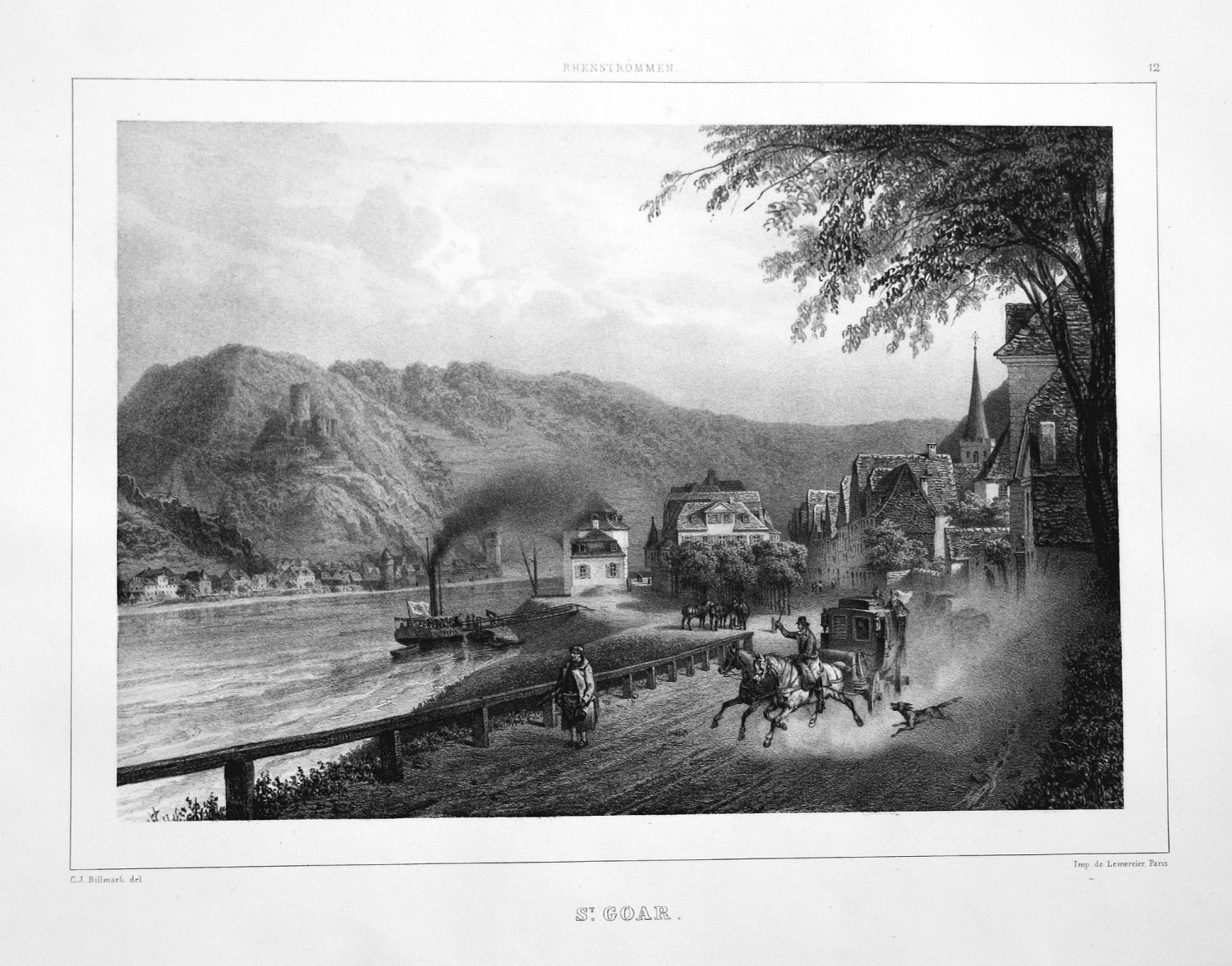 St. Goar" - Sankt Goar Rhein-Hunsrück-Kreis …“ (Mats Billmark) – Buch ...