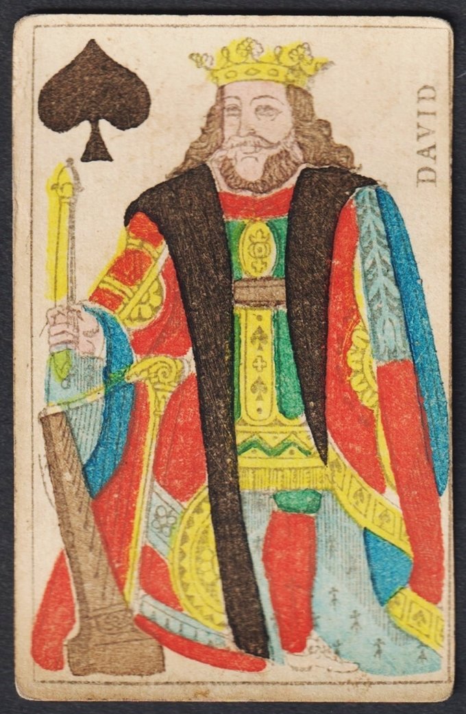 „Pik-König) "David" - King of Spades / Roi de pique / …“ – Buch ...
