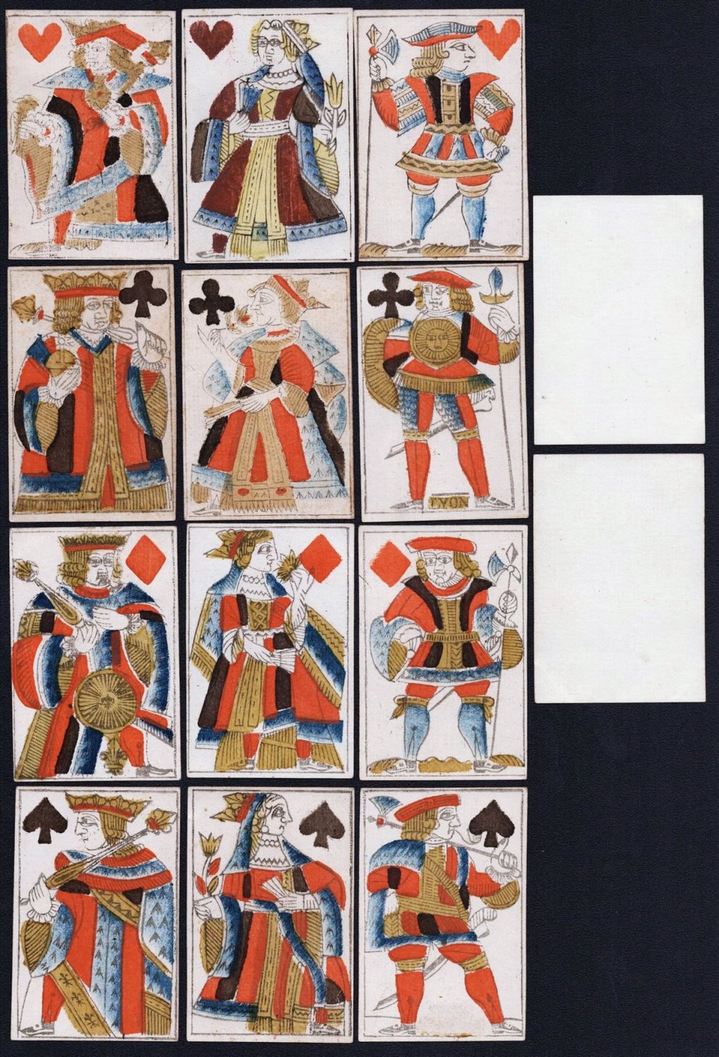 „French playing cards) - Kartenspiel / Card game / …“ – Spiel gebraucht ...