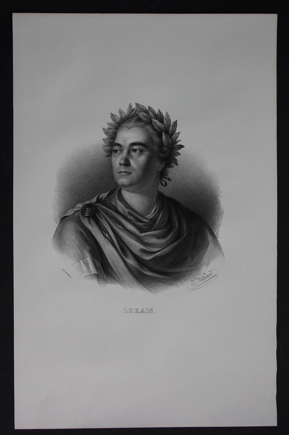 „Henri Louis Cain Lekain actor Schauspieler Lithographie …“ – Buch ...
