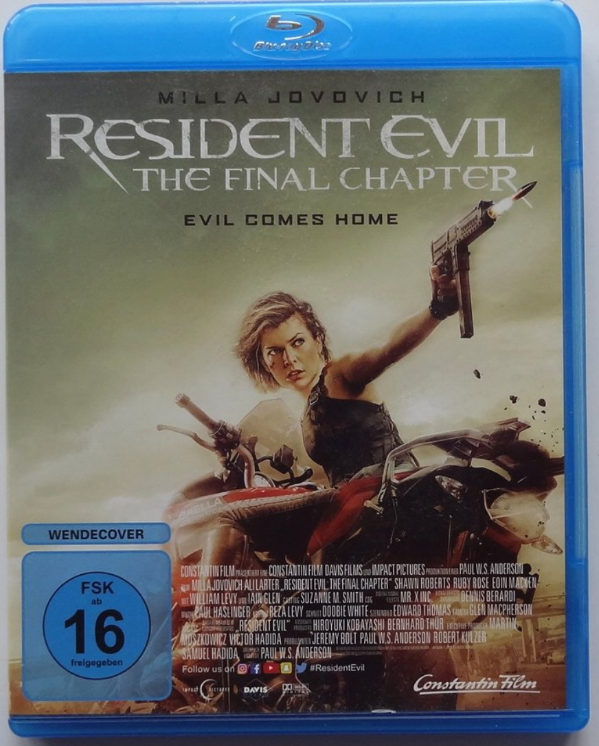 „Resident Evil – The final Chapter - Evil comes home“ – Film gebraucht kaufen – A02CVaYD11ZZI