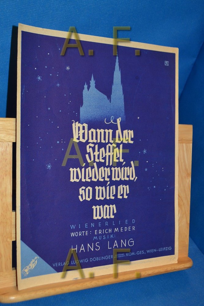 „Meder, Erich [Lied] Und Hans Lang“ – Bücher gebraucht, antiquarisch ...