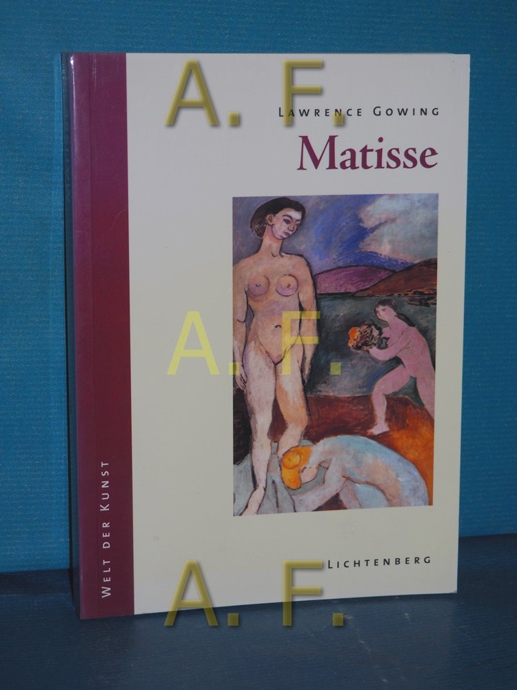 „Gowing, Lawrence Und Henri Matisse“ – Bücher gebraucht, antiquarisch ...
