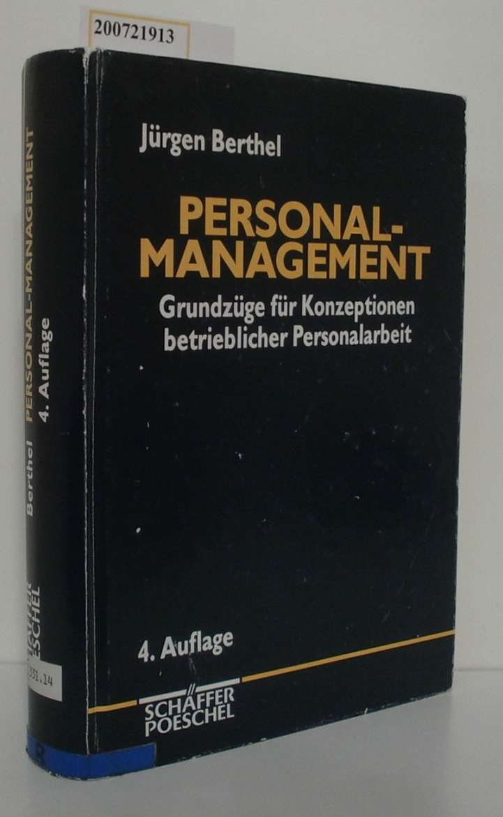 ISBN 3791007890 "Personalmanagement" – gebraucht, antiquarisch & neu kaufen