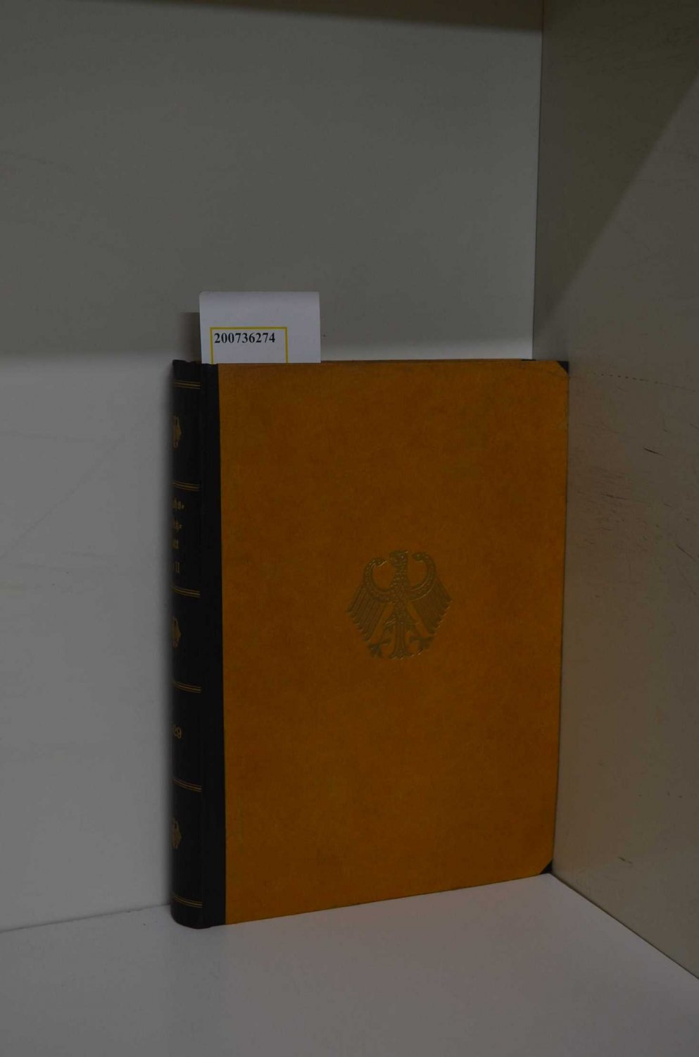 „Reichsgesetzblatt Teil 2/II, Jahrgang 1929“ – Buch antiquarisch kaufen ...