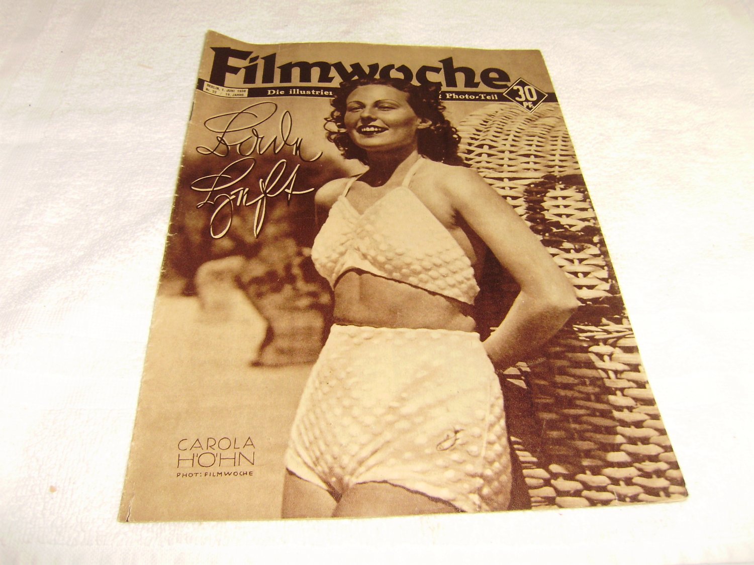 „Filmwoche 22 Juni 1938 Carola Höhn“ – Bücher gebraucht, antiquarisch ...