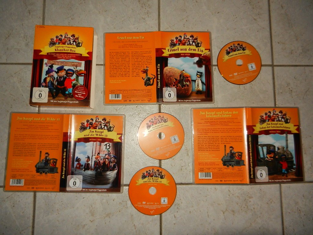 „Augsburger Puppenkiste Klassiker-Box - Jim Knopf und Lukas …“ – Film gebraucht kaufen ...