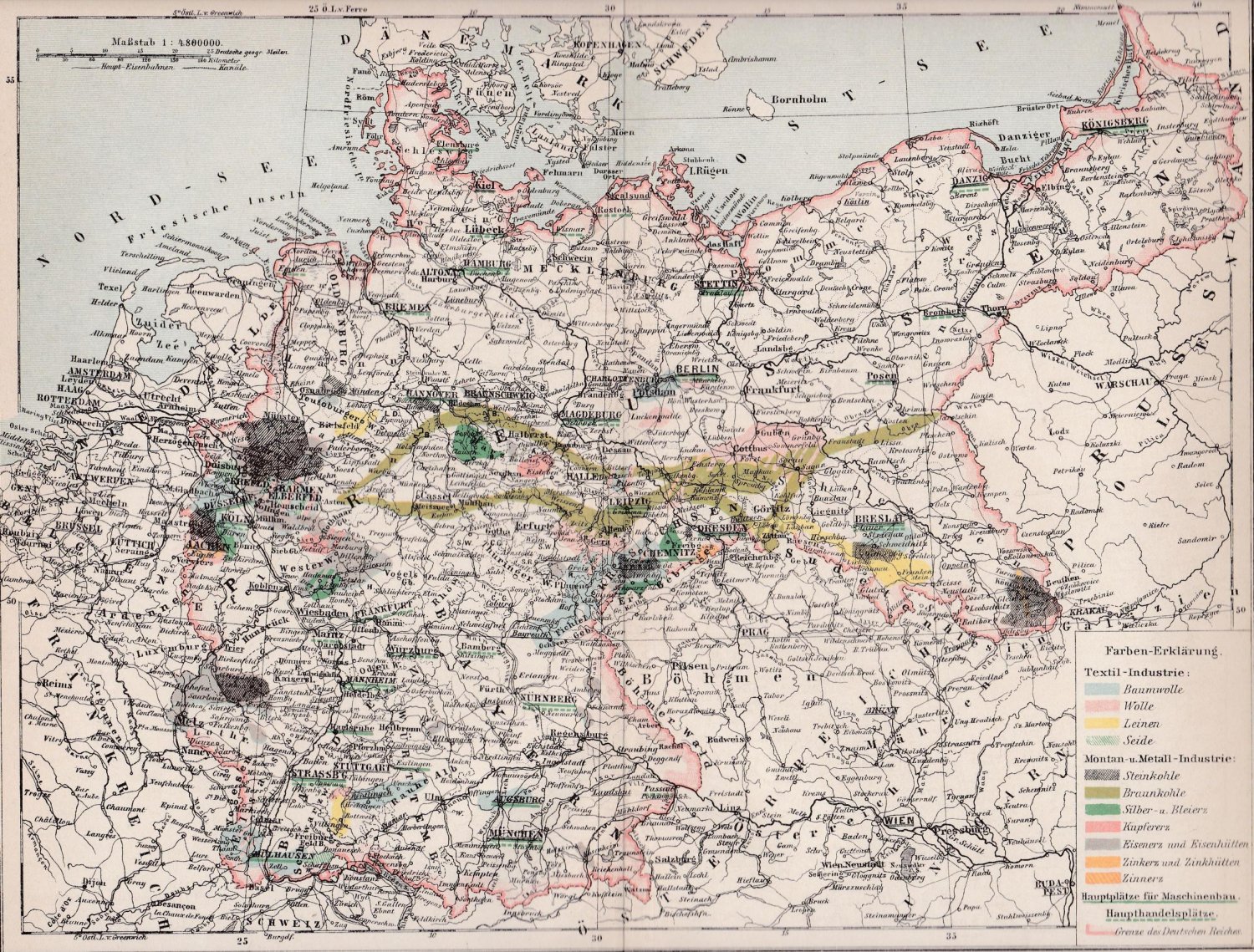 „Original historische Landkarte von 1895.“ – Buch antiquarisch kaufen – A02qLp2i01ZZJ