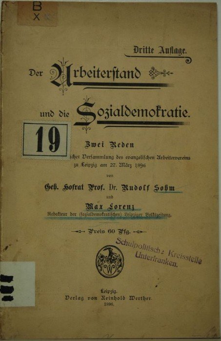„Sohm, Rudolf Und Max Lorenz“ – Bücher gebraucht, antiquarisch & neu kaufen