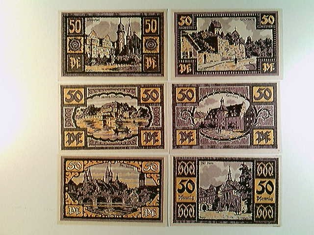 „Notgeld Stadt Merseburg, 6x 50 Pfennig, Serie, 1921“ – Buch ...