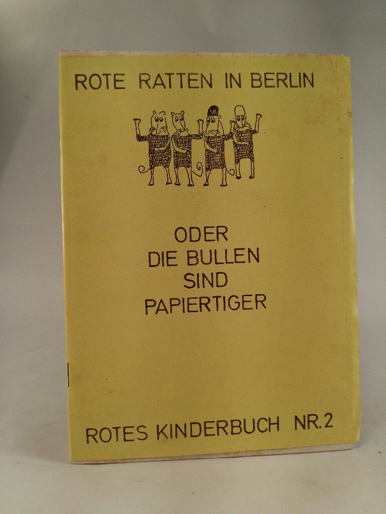 „Rote Ratten in Berlin.“ – Buch antiquarisch kaufen – A02o3WPB01ZZe