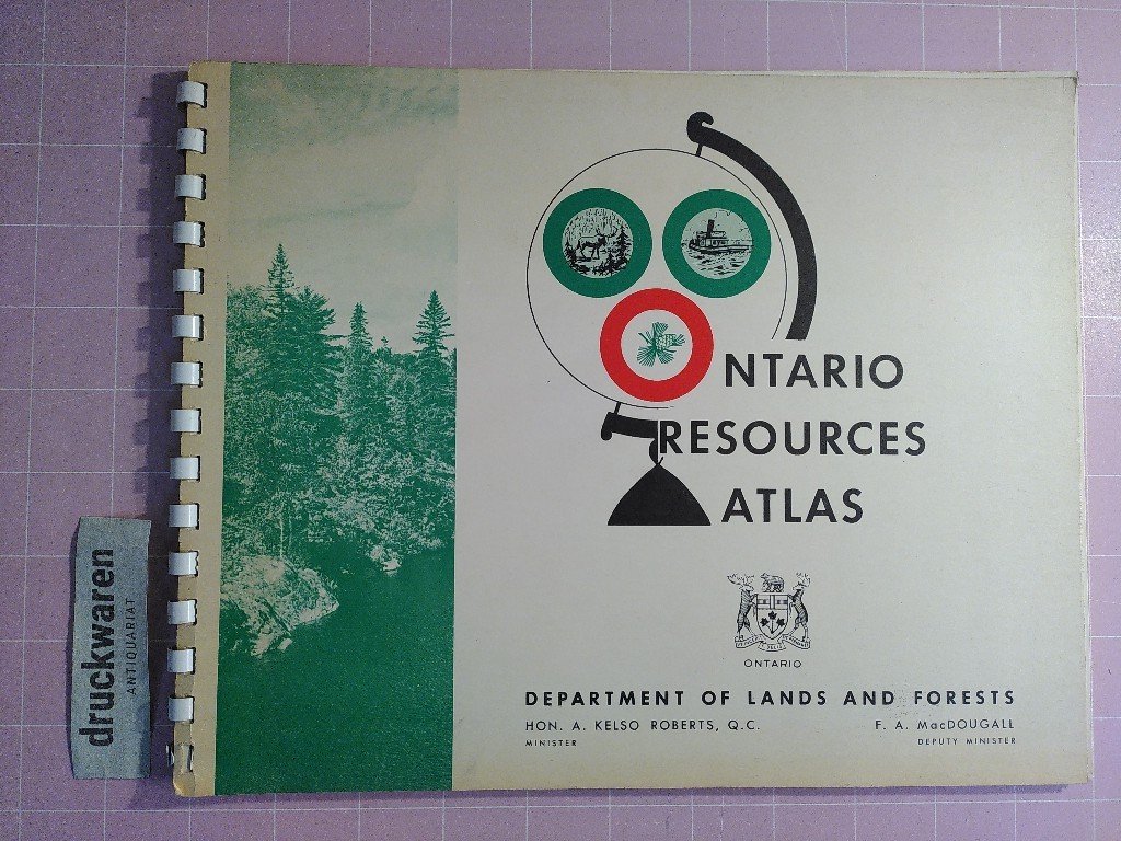 „Ontario Resources Atlas.“ – Buch antiquarisch kaufen – A02zen0h01ZZs