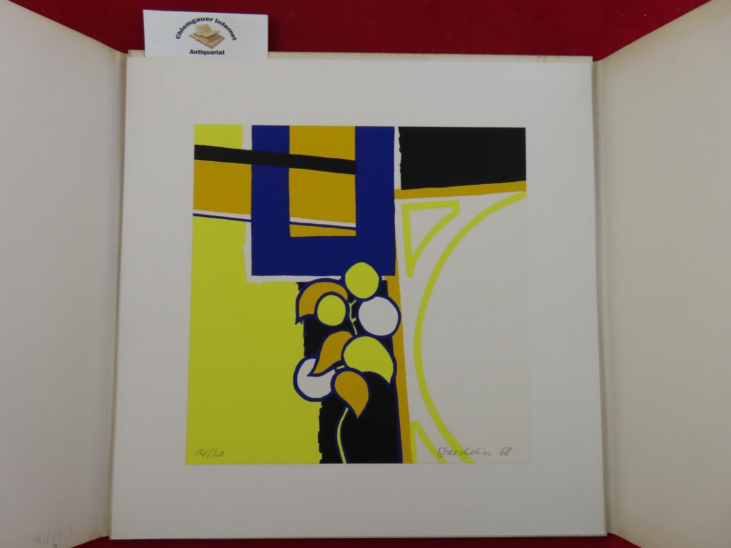 „5 Serigraphien zu Ungarettigedichten Nummer 14 von 20 Exemplaren ...