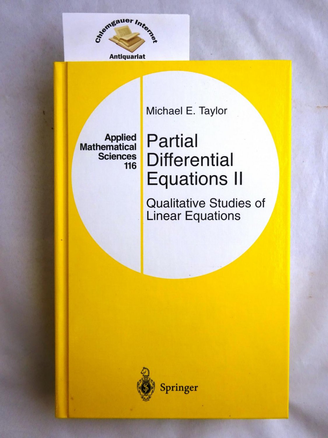 „Partial differential equations Part Qualitative Studies of Linear ...