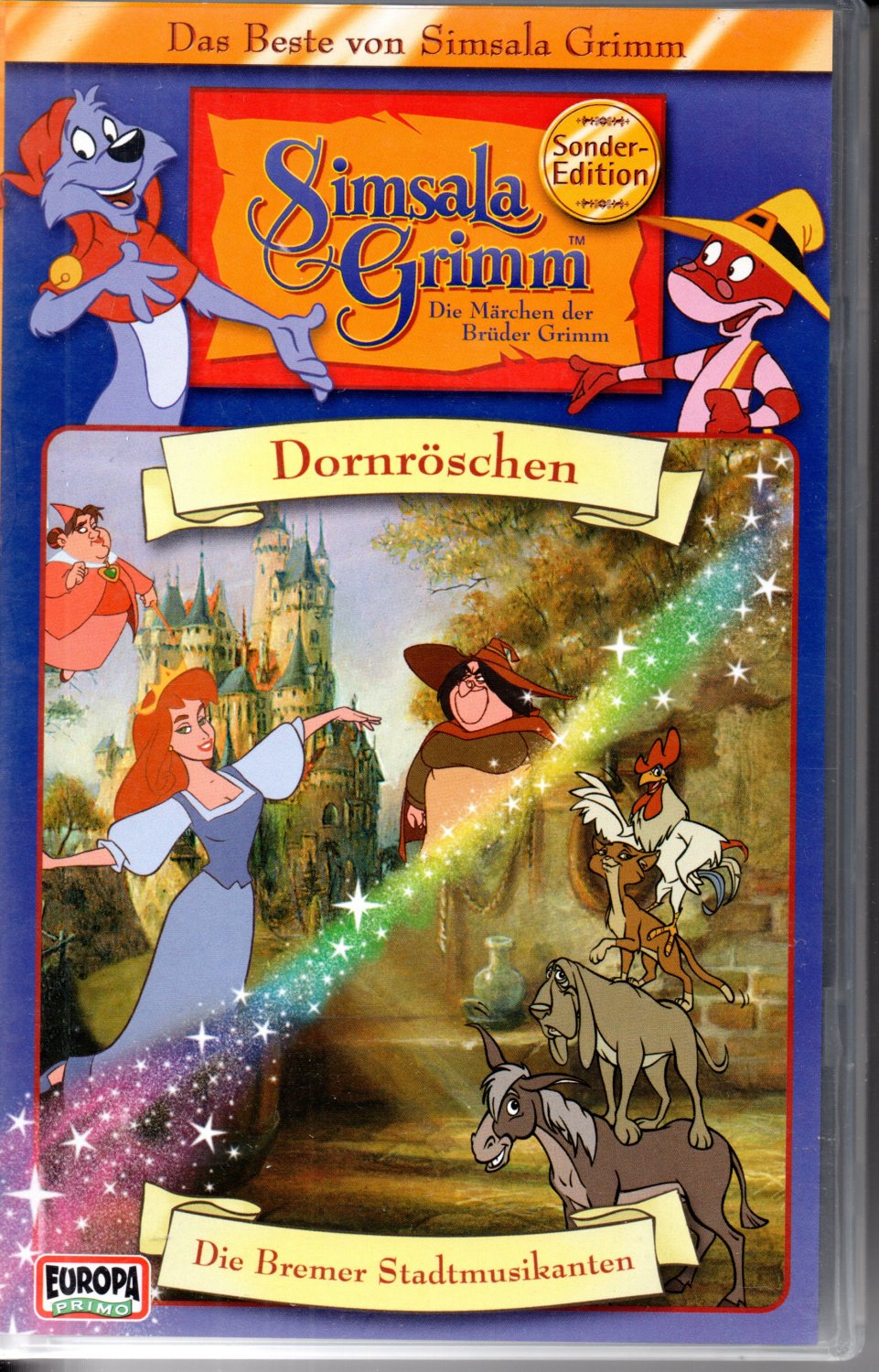 „Dornröschen - Die Bremer Stadtmusikanten / Simsala Grimm …“ – Film gebraucht kaufen – A02CVxpc11ZZX