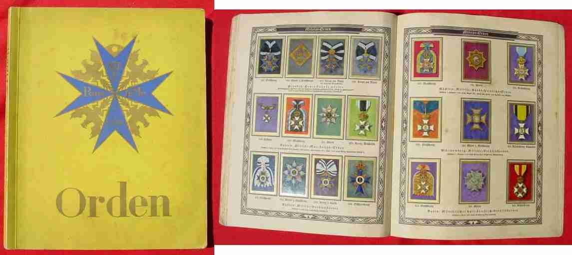 „Komplettes Sammelbilderalbum "ORDEN - Eine Sammlung der …“ – Buch ...