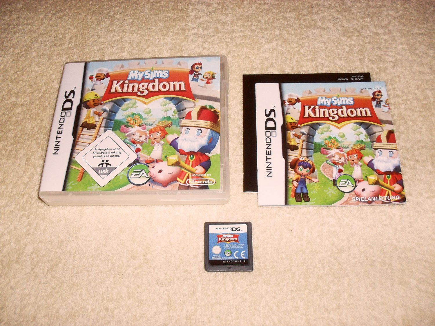 Nintendo DS My Sims Kingdom Versandrabatt moglich Spiel gebraucht kaufen A02AxBXm41ZZK