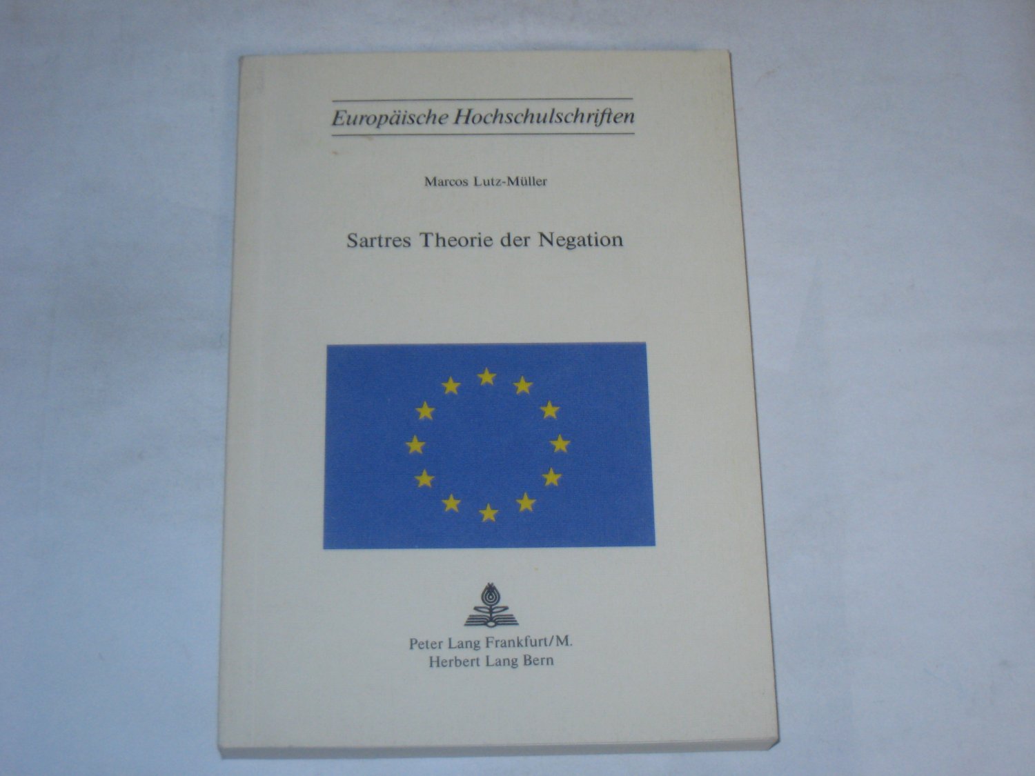 ISBN 3261019794 "Sartres Theorie der Negation" – gebraucht ...